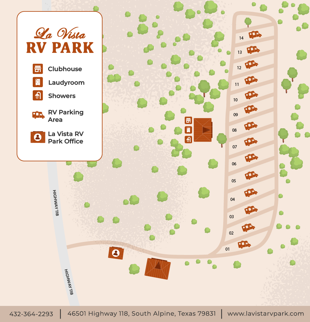 Maps | La Vista RV Park